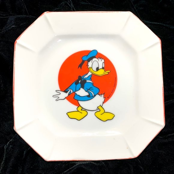 Disney | Dining | Disney Donald Duck Plate 97s | Poshmark
